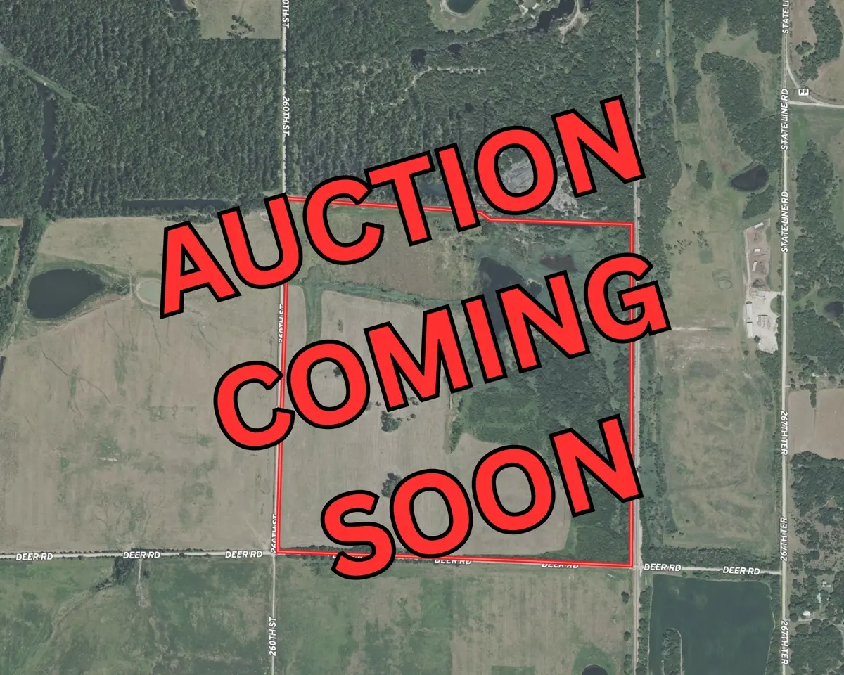COMING SOON Bourbon County KS Land Auction